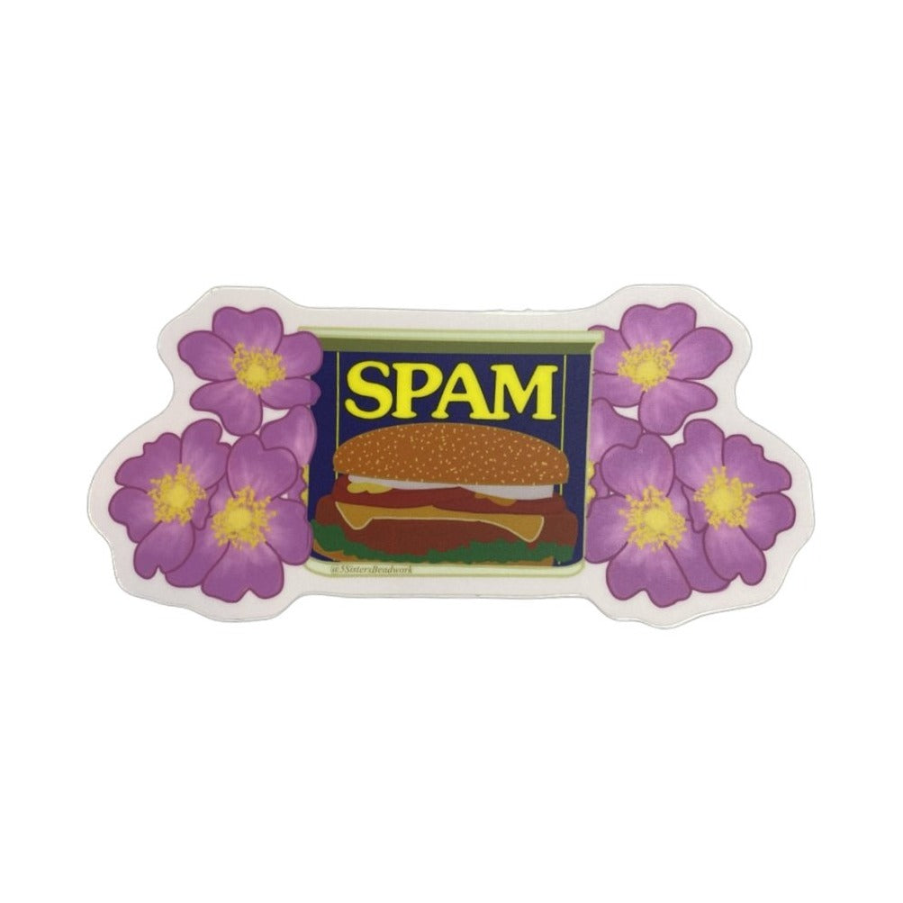 Spam Sticker | 5 Sisters Beadwork